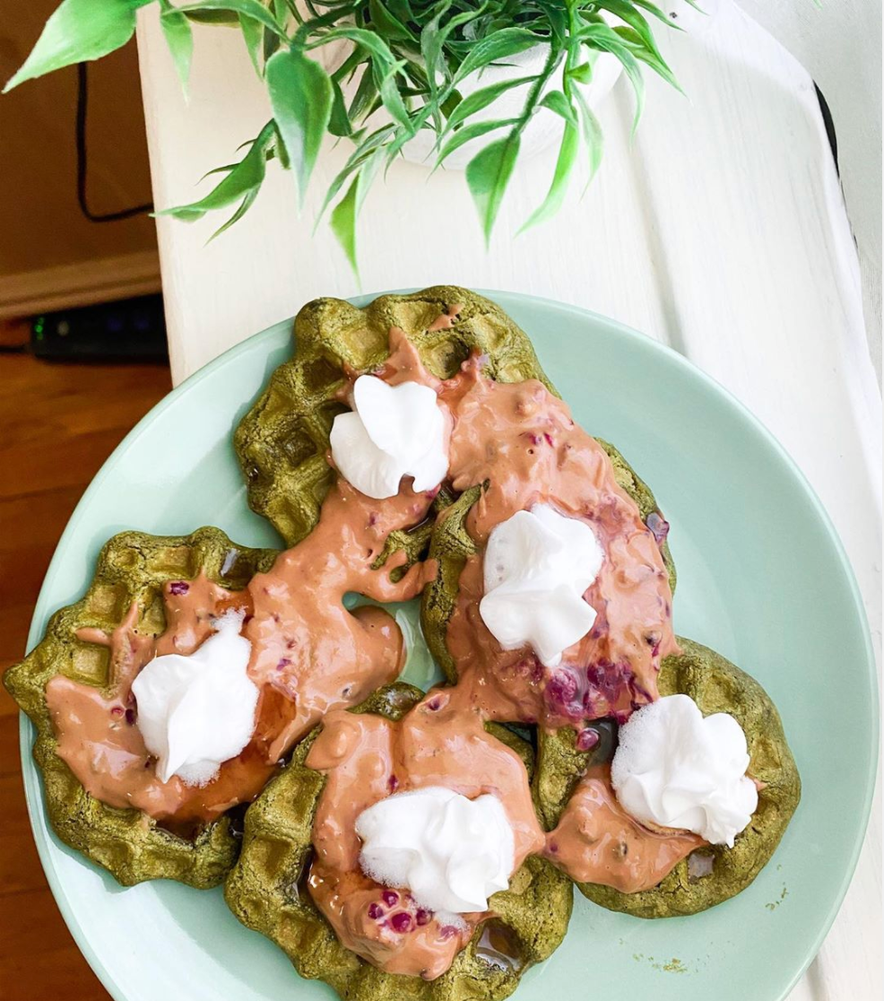 Prebiotic Fiber Cookie Topped Waffle – UpliftFood