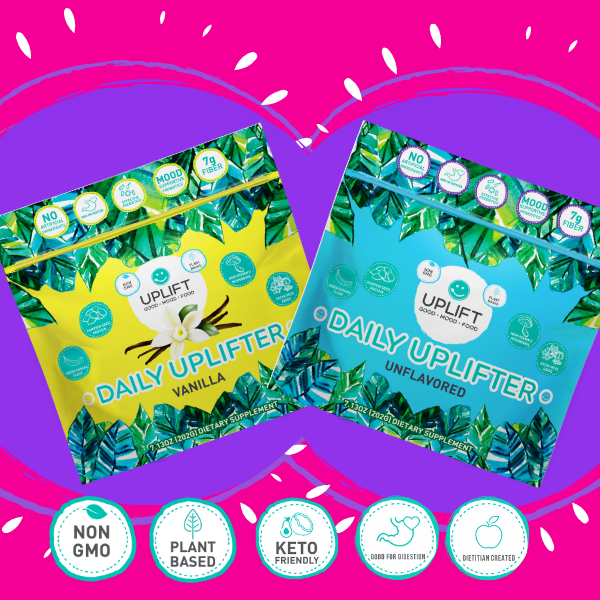 Uplift Food - Daily Uplifter - Gut Happy Vanilla - Prebiotic Fiber ...