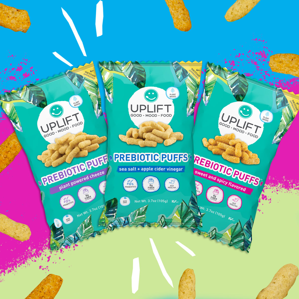 Prebiotic Puffs™ Multi Pack – UpliftFood